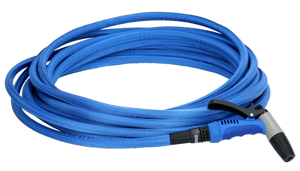 HoseCoil 50 Blue Flexible Hose Kit with Rubber Tip Nozzle – MMarine Online