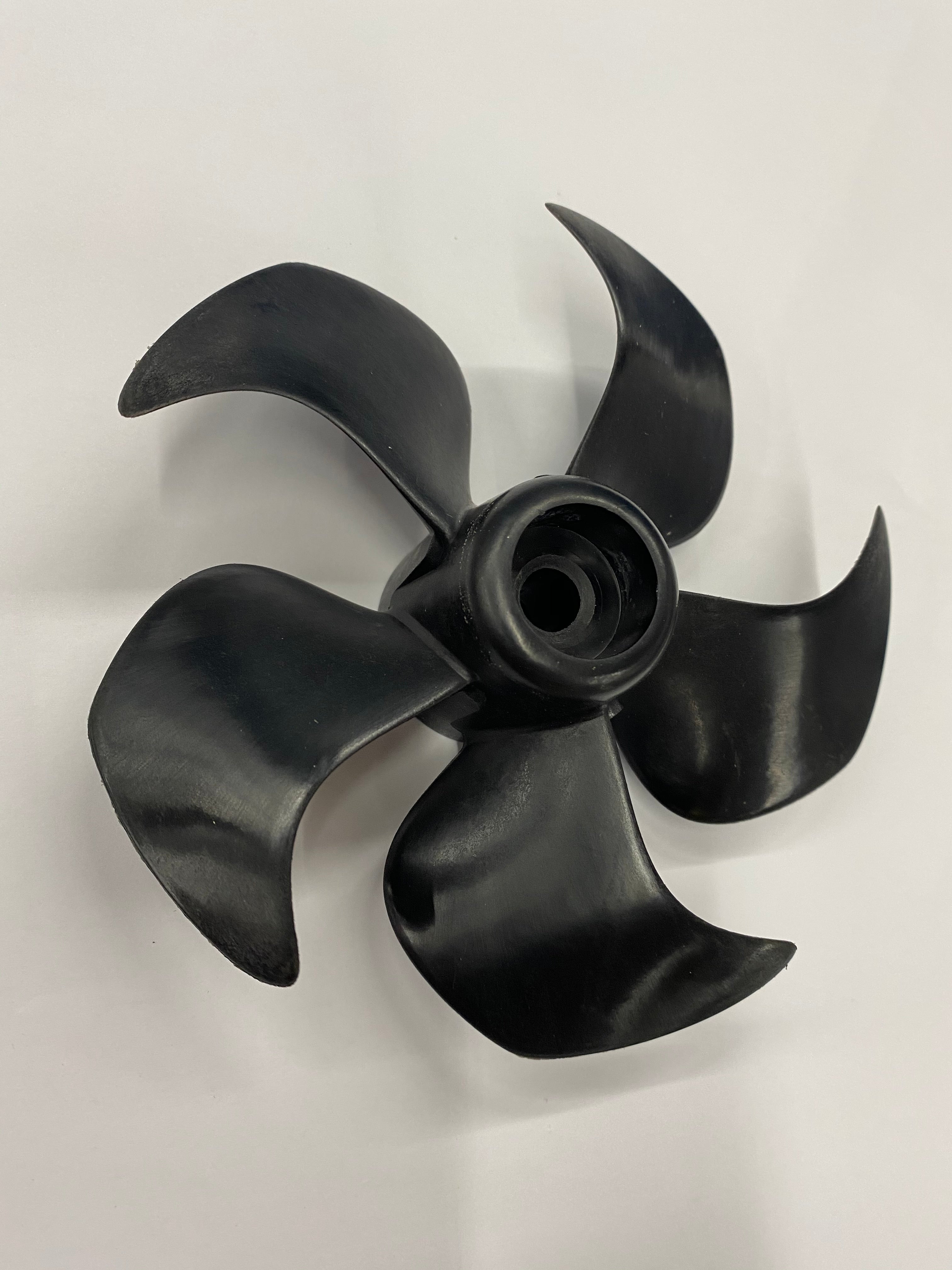 Propeller, 5-Blade, 140mm Composite, Pin drive – MMarine Online