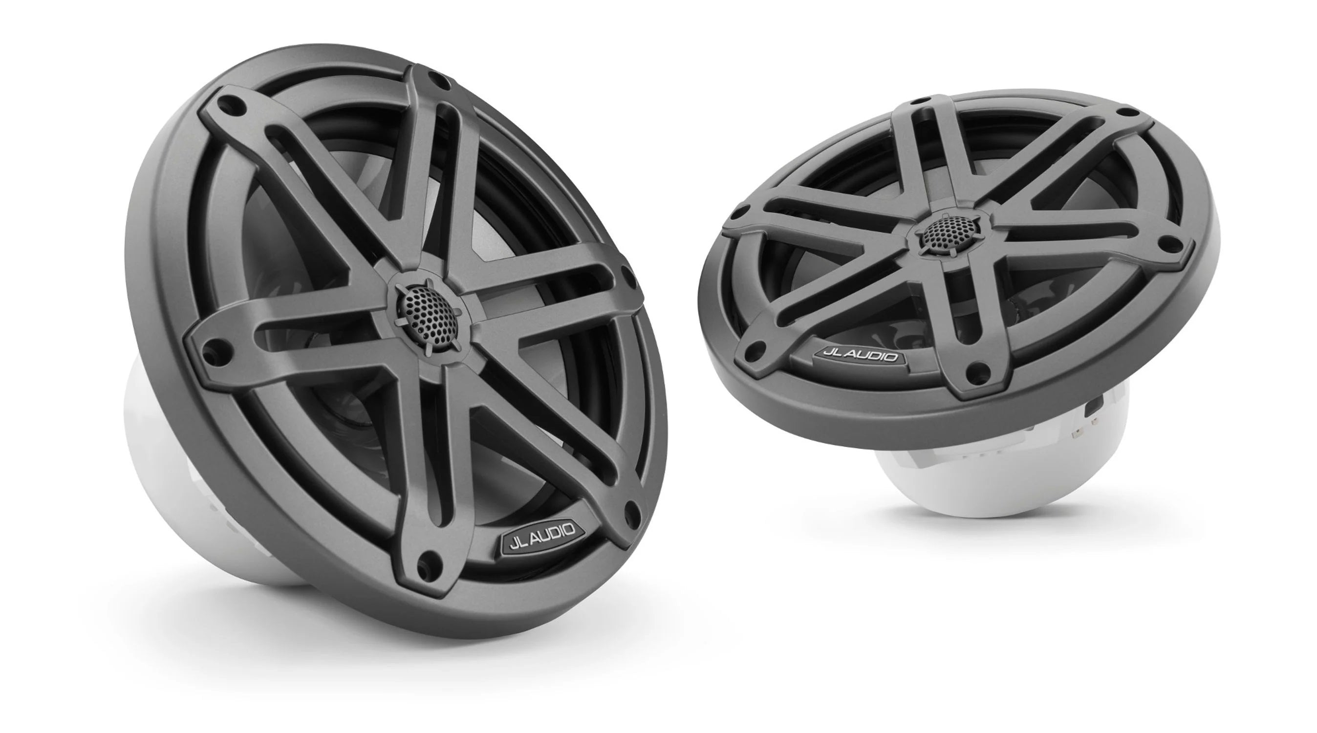 JL Audio M3 7.7in Coaxial Speakers Gray Sport Grille – MMarine Online