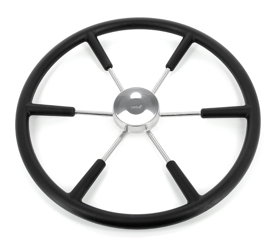 Vetus KS55Z - Steering wheel 550mm with pu-foam layer, black – MMarine ...