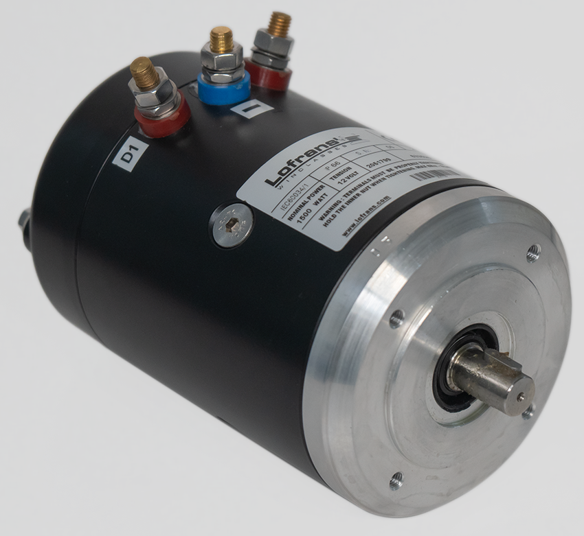 Motor 12V/1500W, 14mm Shaft – MMarine Online