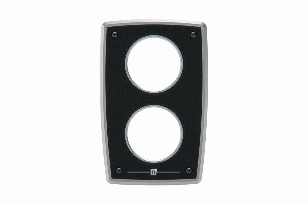 Vetus MPA34BS2 - Alu engine panel, 12V, 4 black instru. (4k rpm ...