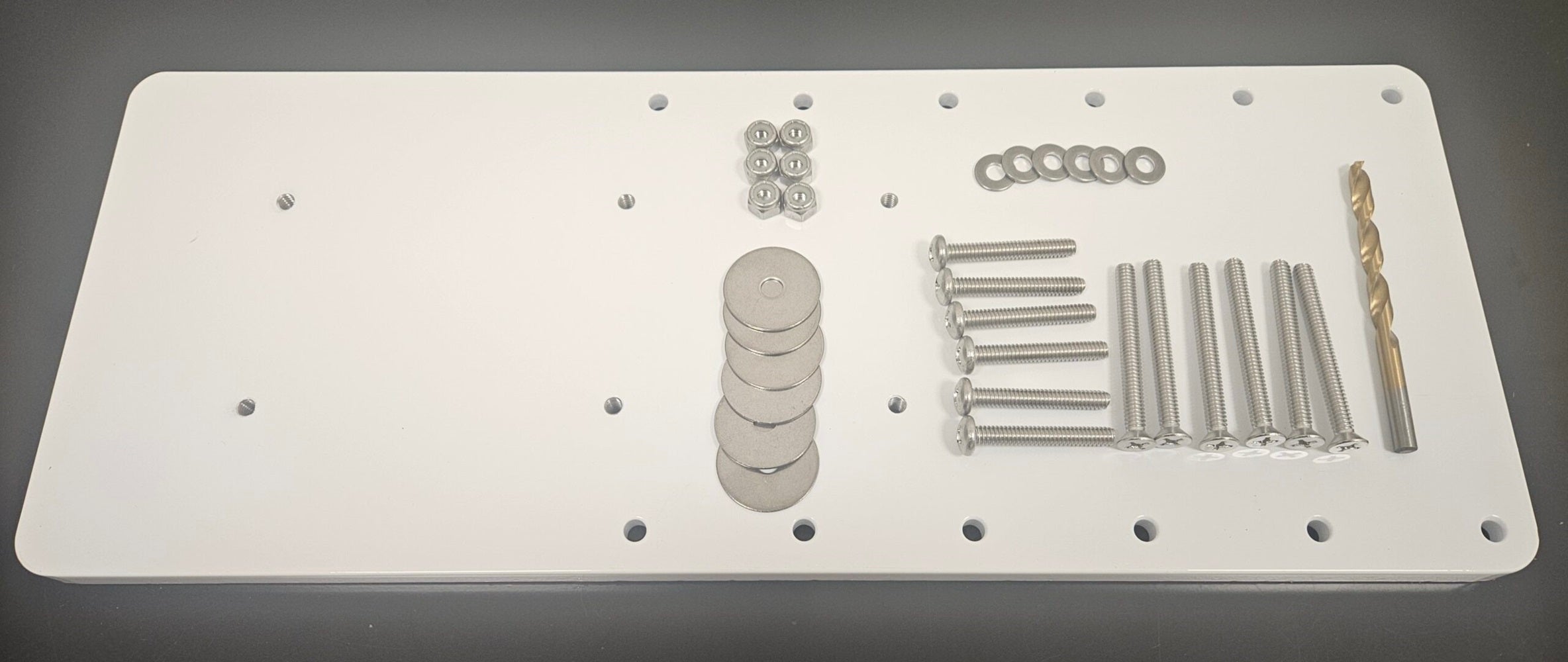 RHODAN White Aluminum Mounting Plate – MMarine Online
