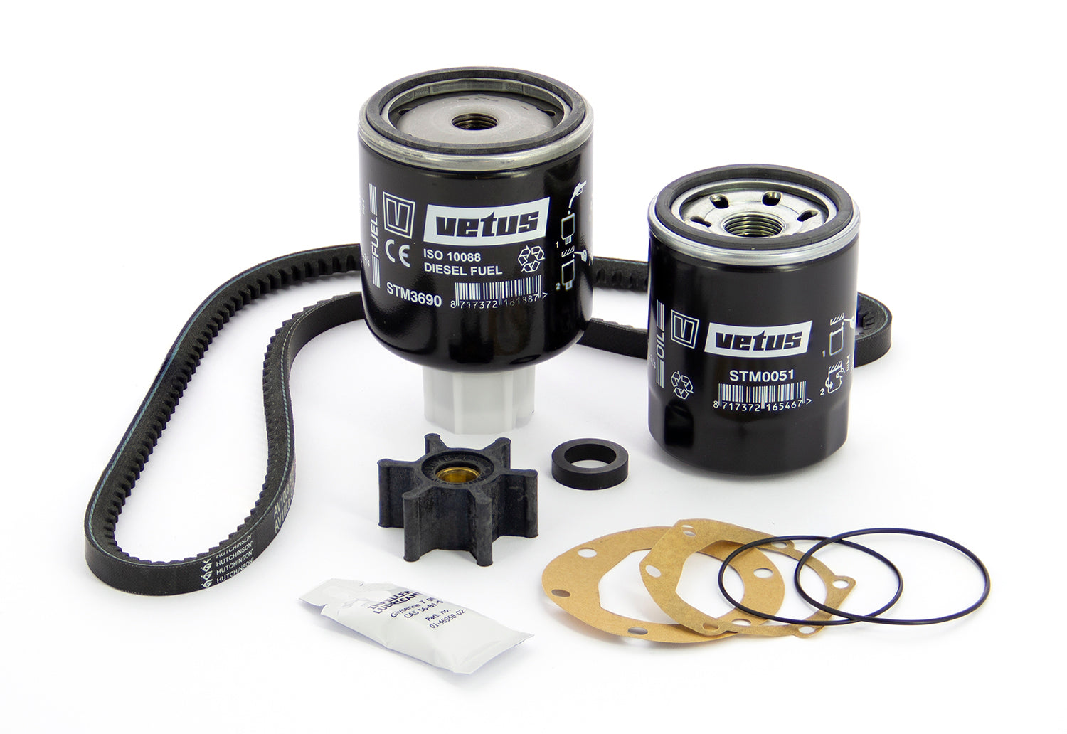 Vetus STM9531X - Service kit M2/M3 (excl. M3.09) 40 Amp. alternator wi ...