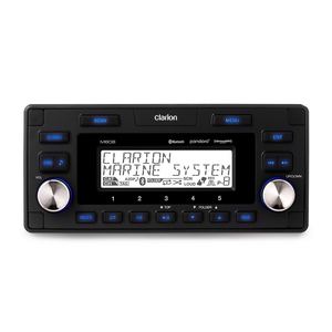 Clarion Marine Audio M608 BT 4-ZONE Marine Digital Media Receiver With ...