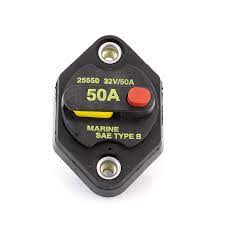 Bussman - Series CB255 Marine Rated Circuit Breaker, Part No. CB-255-5 ...