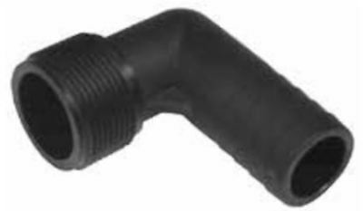 Forespar - 90° Pipe-to-Hose Adapter Male, Part No. 901004 - Male IPS 1 ...