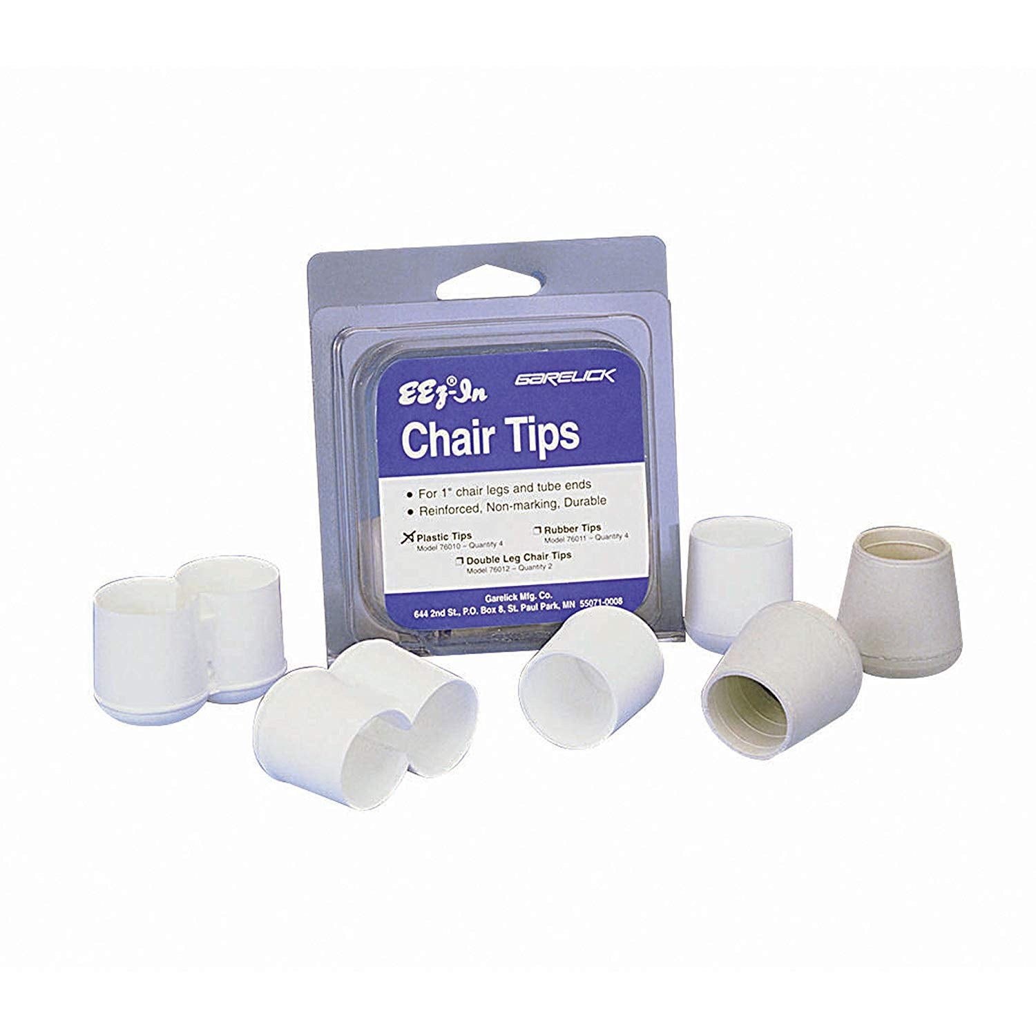 Garelick - Rubber and Plastic Chair Tips Single or Double Legs, Part N ...