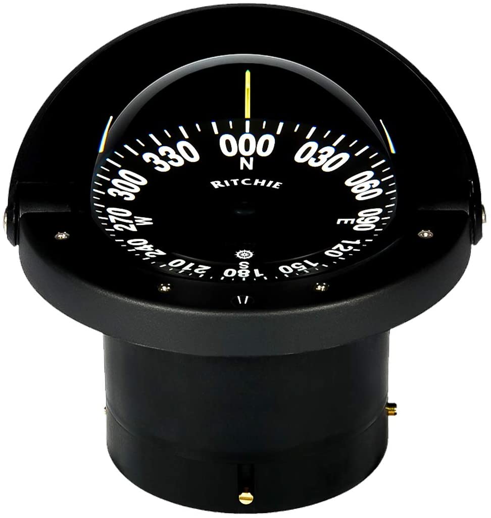 Ritchie - Flush-Mount Compass, Dial Combo Black, Part No. HF743 ...